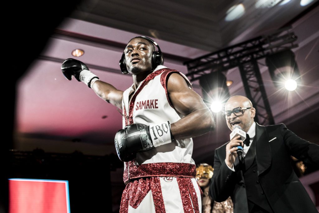 Bakary Samake champion IBO Méditerranéen en 4 rounds - BoxeNet.fr