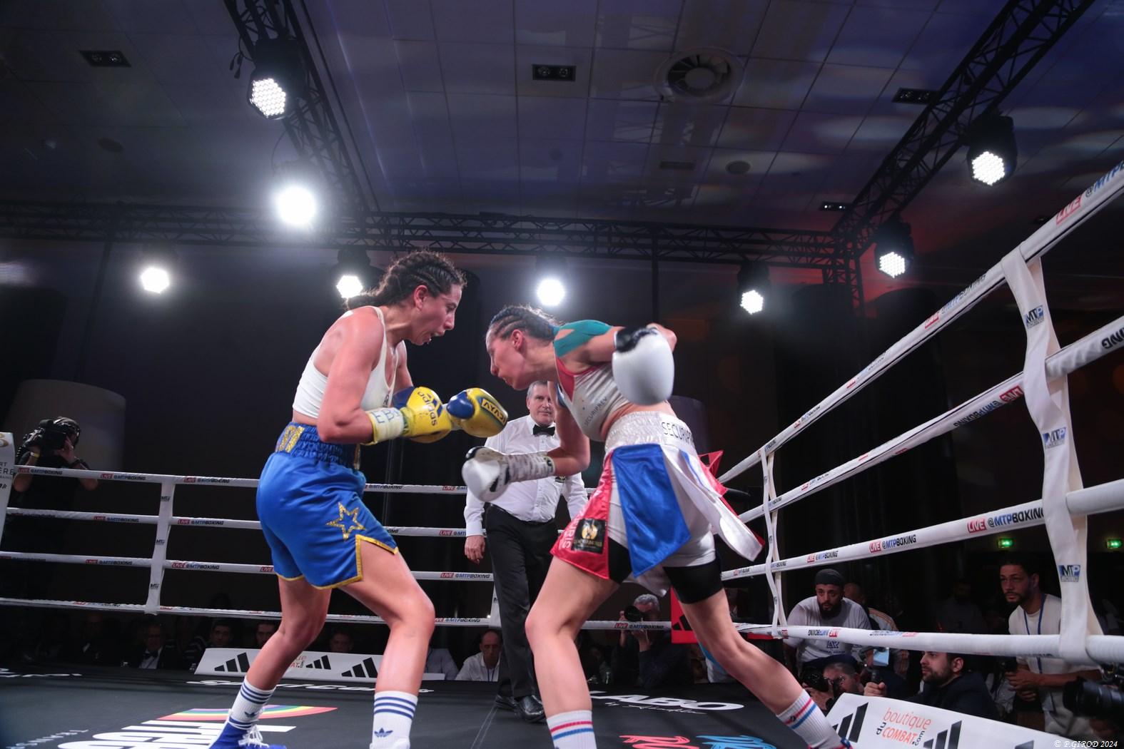 Rima Ayadi devient championne d'Europe des super-plumes - BoxeNet.fr